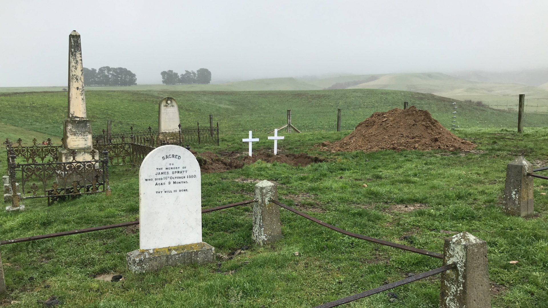 Remains of settlers reinterred in last step | The News