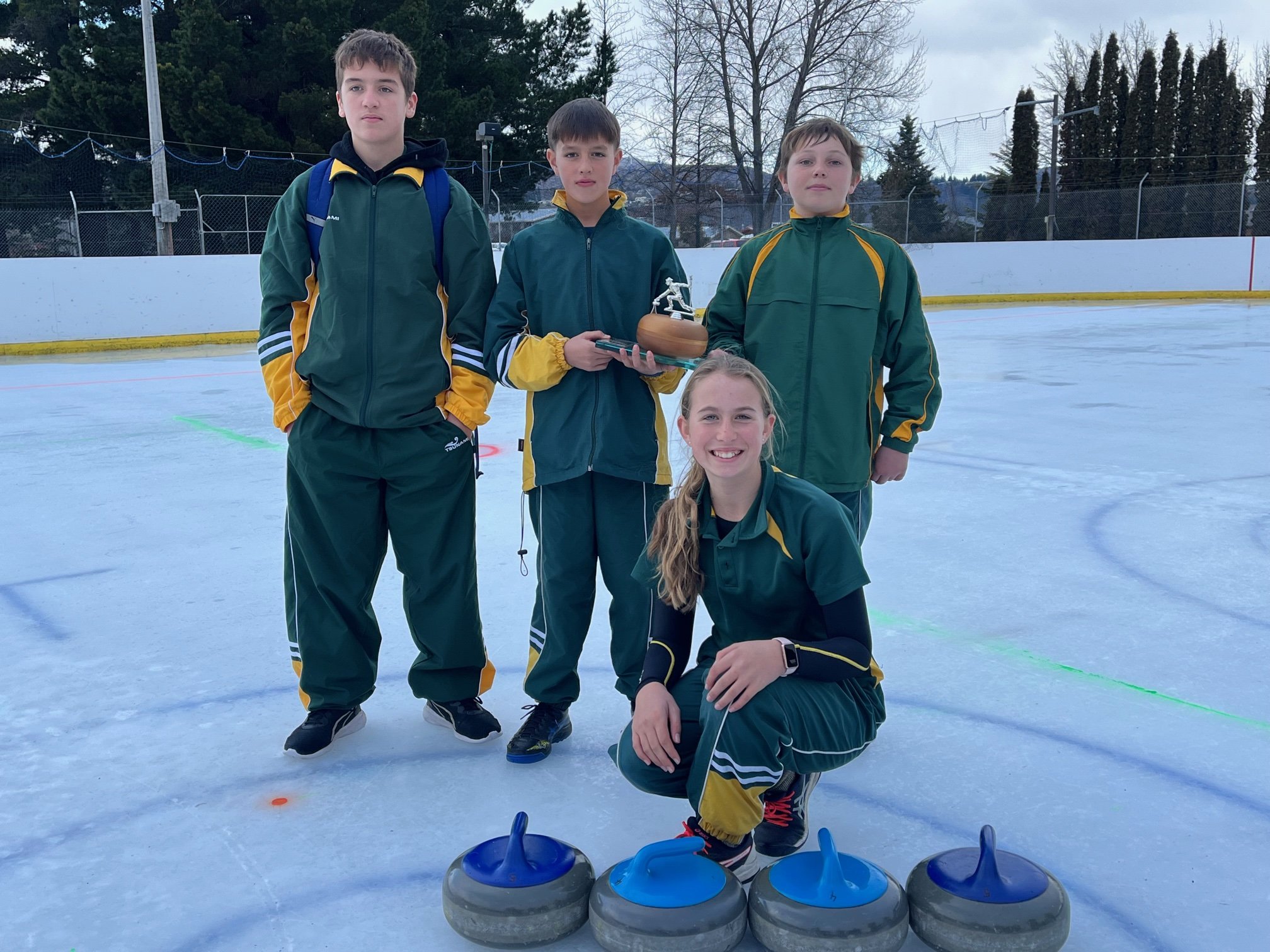 Youngsters have a crack at curling | The News